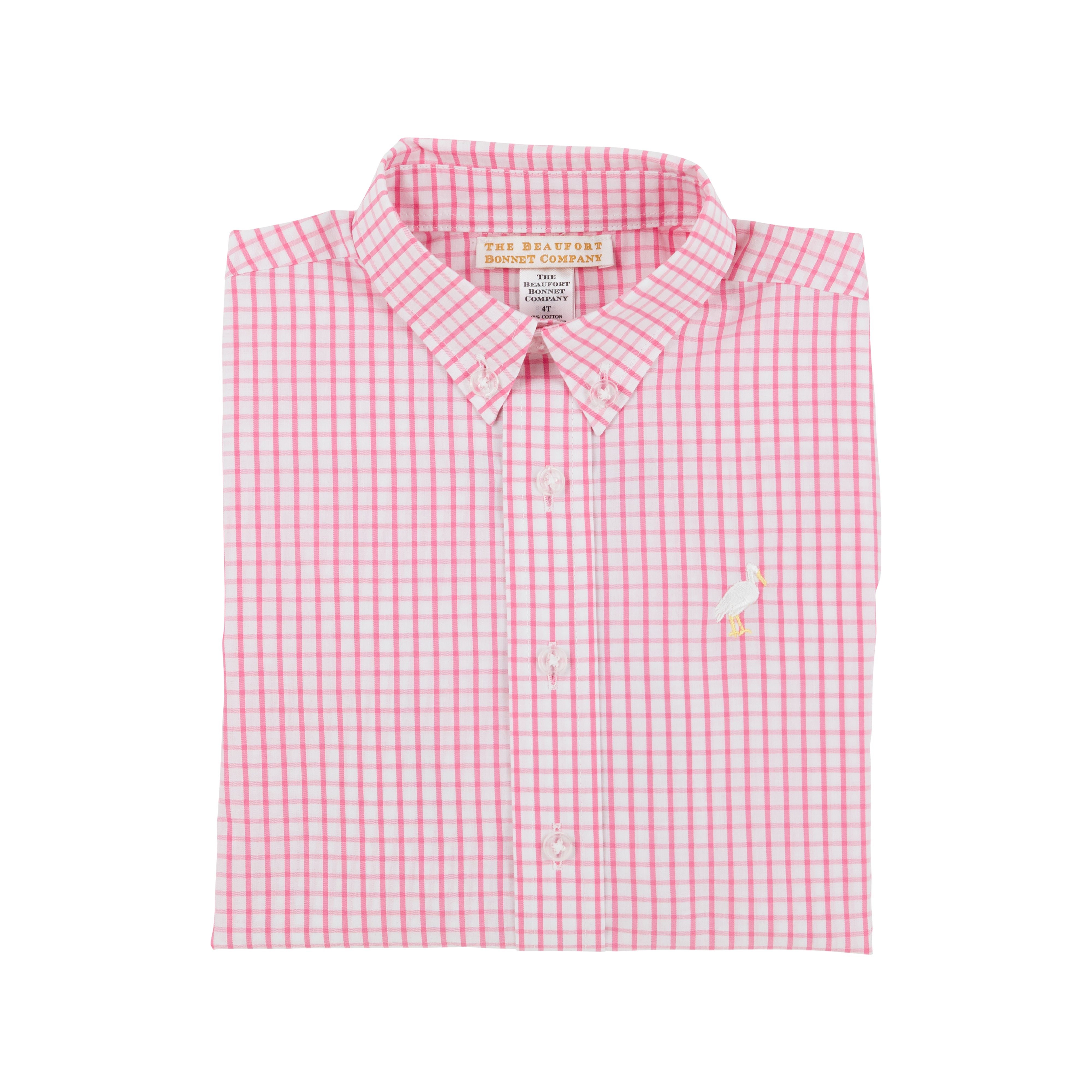 Dean's List Dress Shirt Hampton's HP Windowpane – The Sugarplum Tree